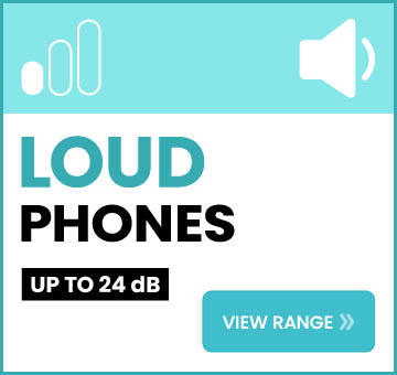 Extra Loud Phones (25dB to 40dB) - AmplifiedTelephones.co.uk
