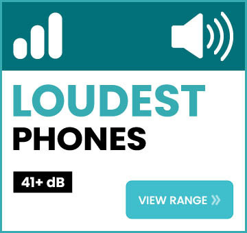 Extra Loud Phones (25dB to 40dB) - AmplifiedTelephones.co.uk