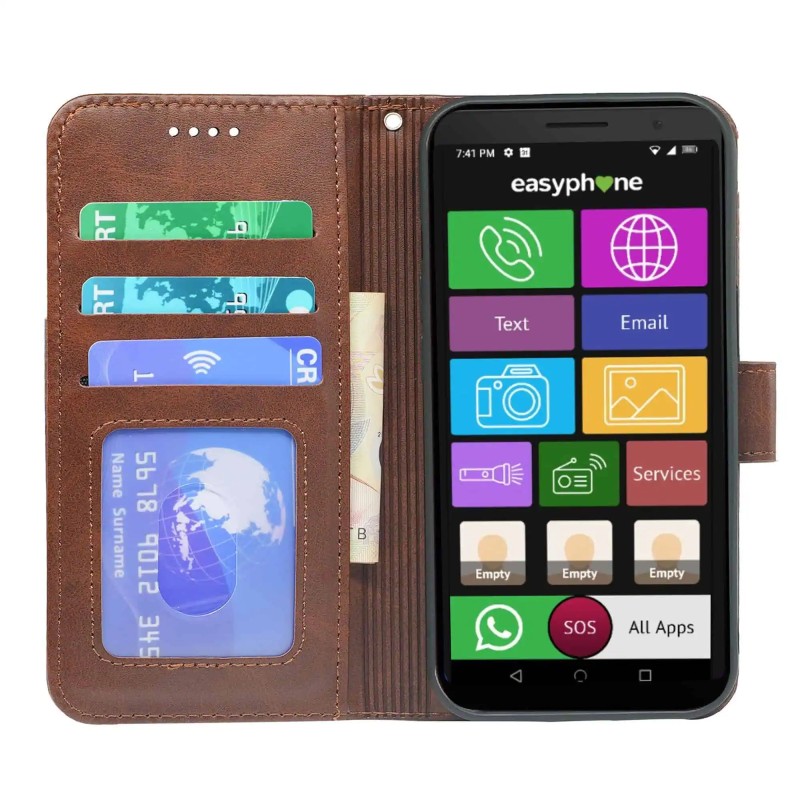 Easyphones XL Smartphone w/ Case - AmplifiedTelephones.co.uk