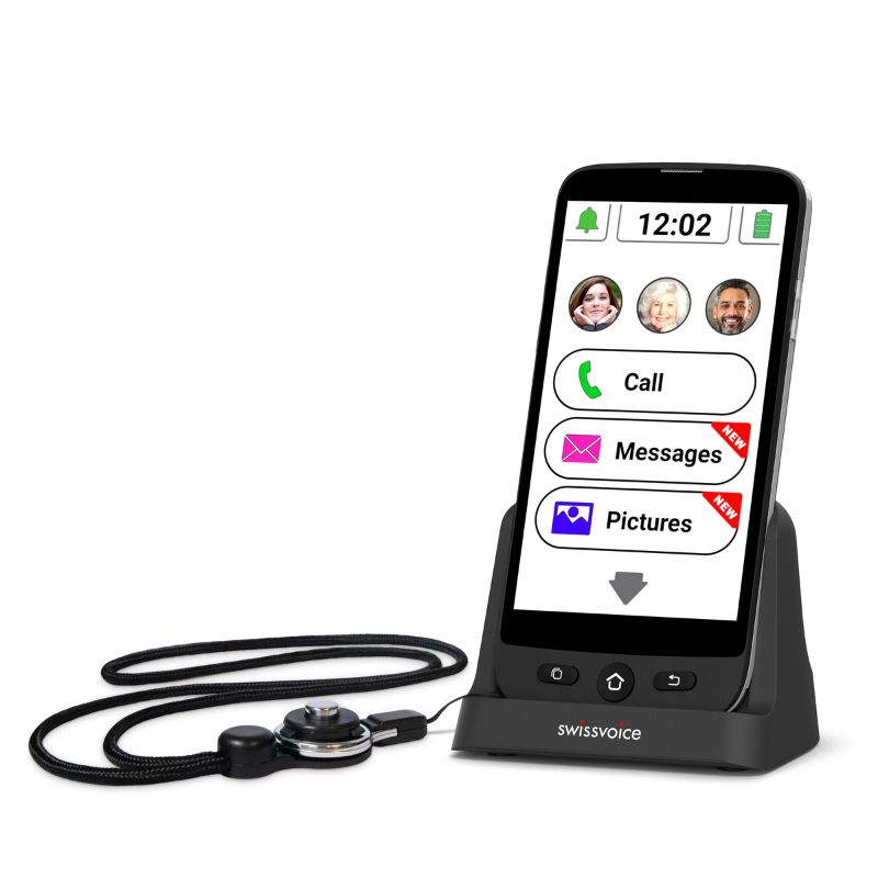 Swissvoice S510-C Smartphone - AmplifiedTelephones.co.uk