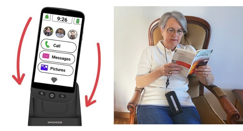 Swissvoice S510-C Smartphone - AmplifiedTelephones.co.uk